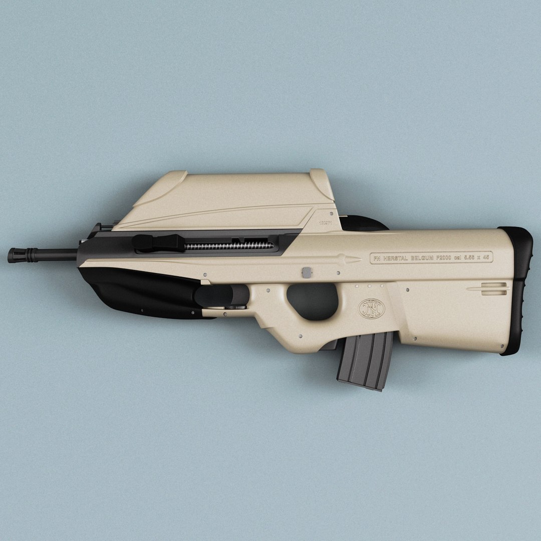 Fn Herstal F2000 V2 3ds