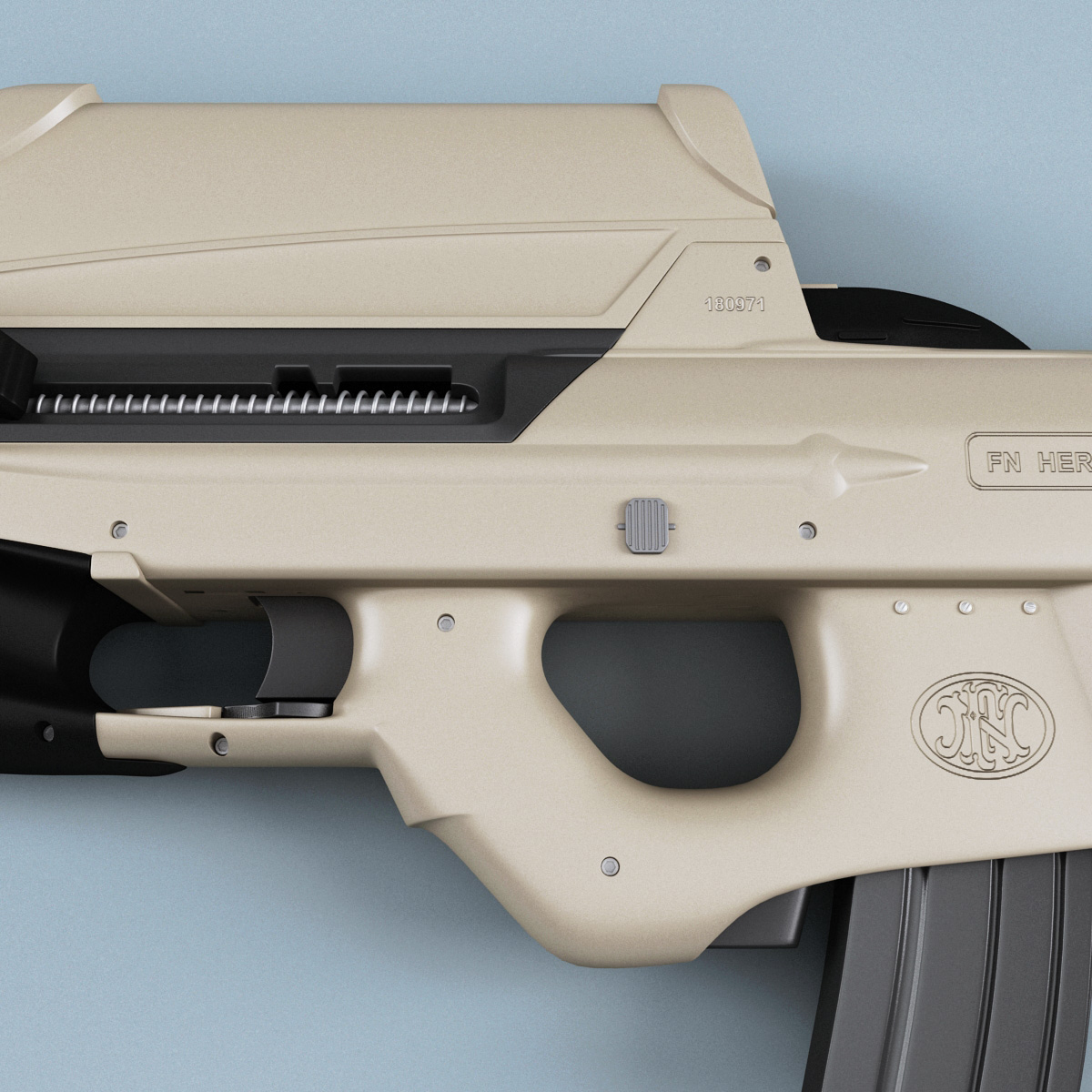 fn herstal f2000 v2 3ds