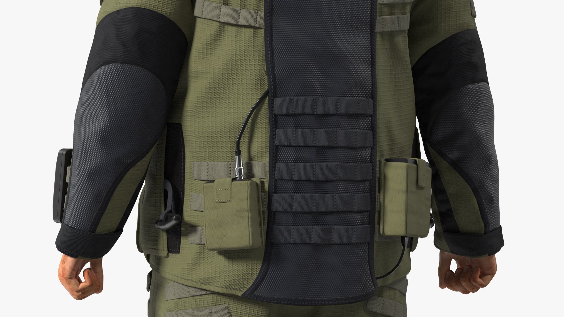 Man in EOD 10 Bomb Suit Stand Pose 3D model - TurboSquid 2153014