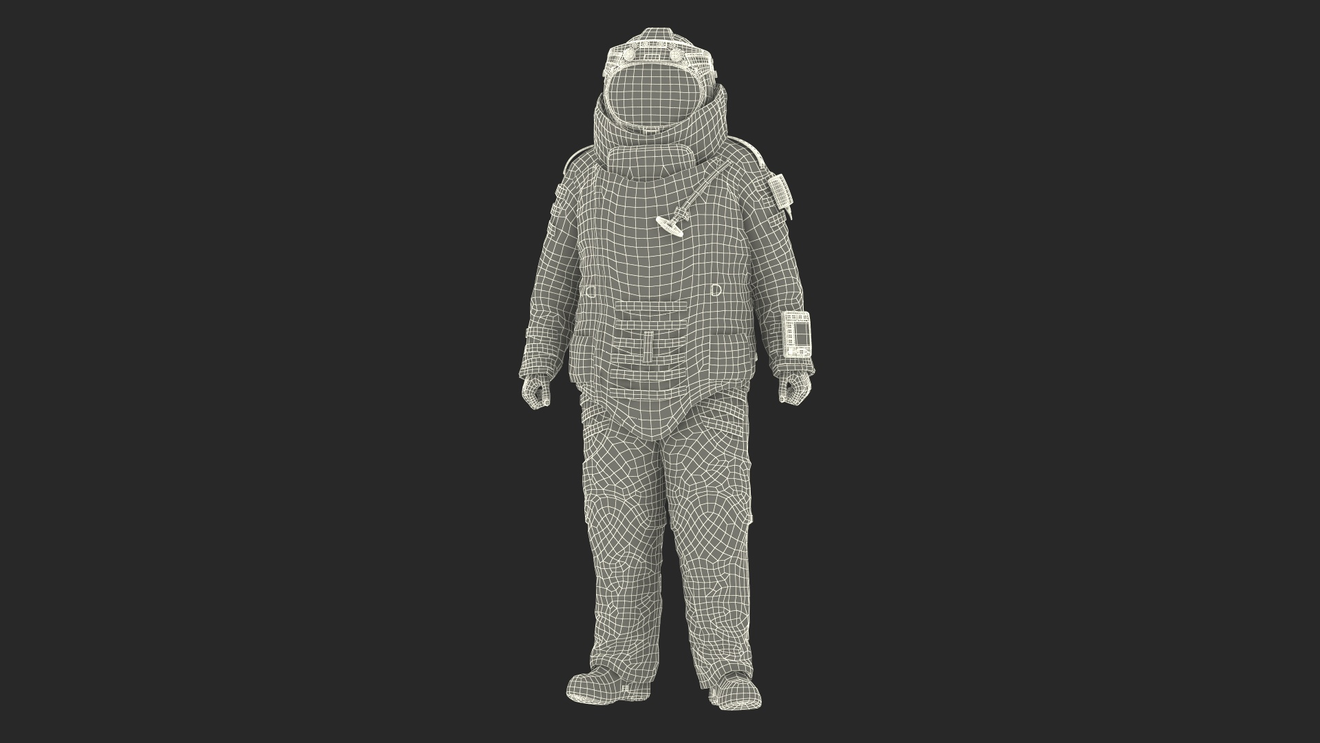 Man In EOD 10 Bomb Suit Stand Pose 3D Model - TurboSquid 2153014
