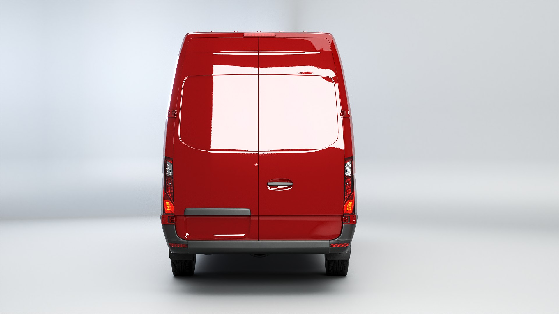 Generic Euro Long Panel Van Model - TurboSquid 2299347