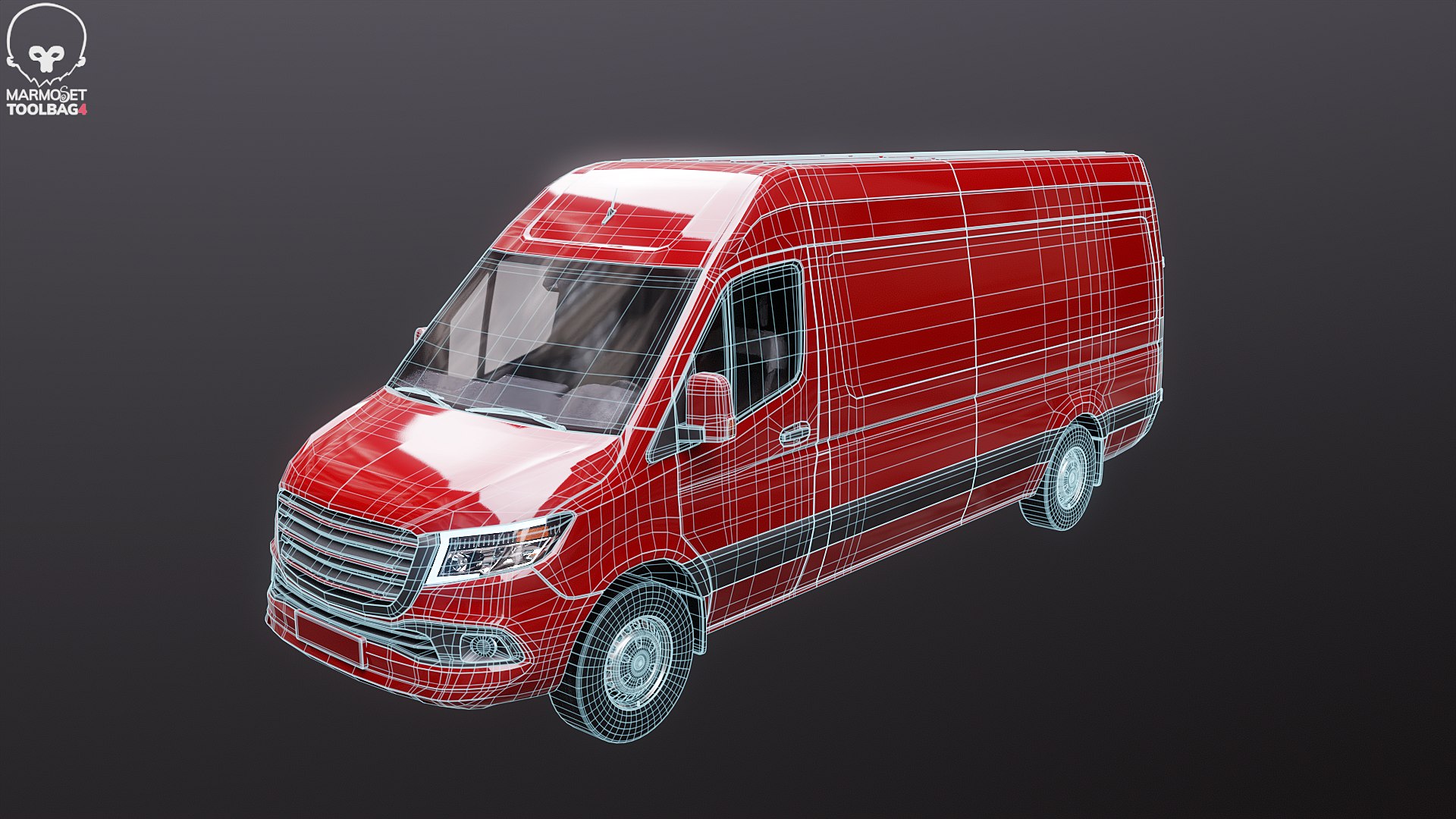 Generic Euro Long Panel Van Model - TurboSquid 2299347