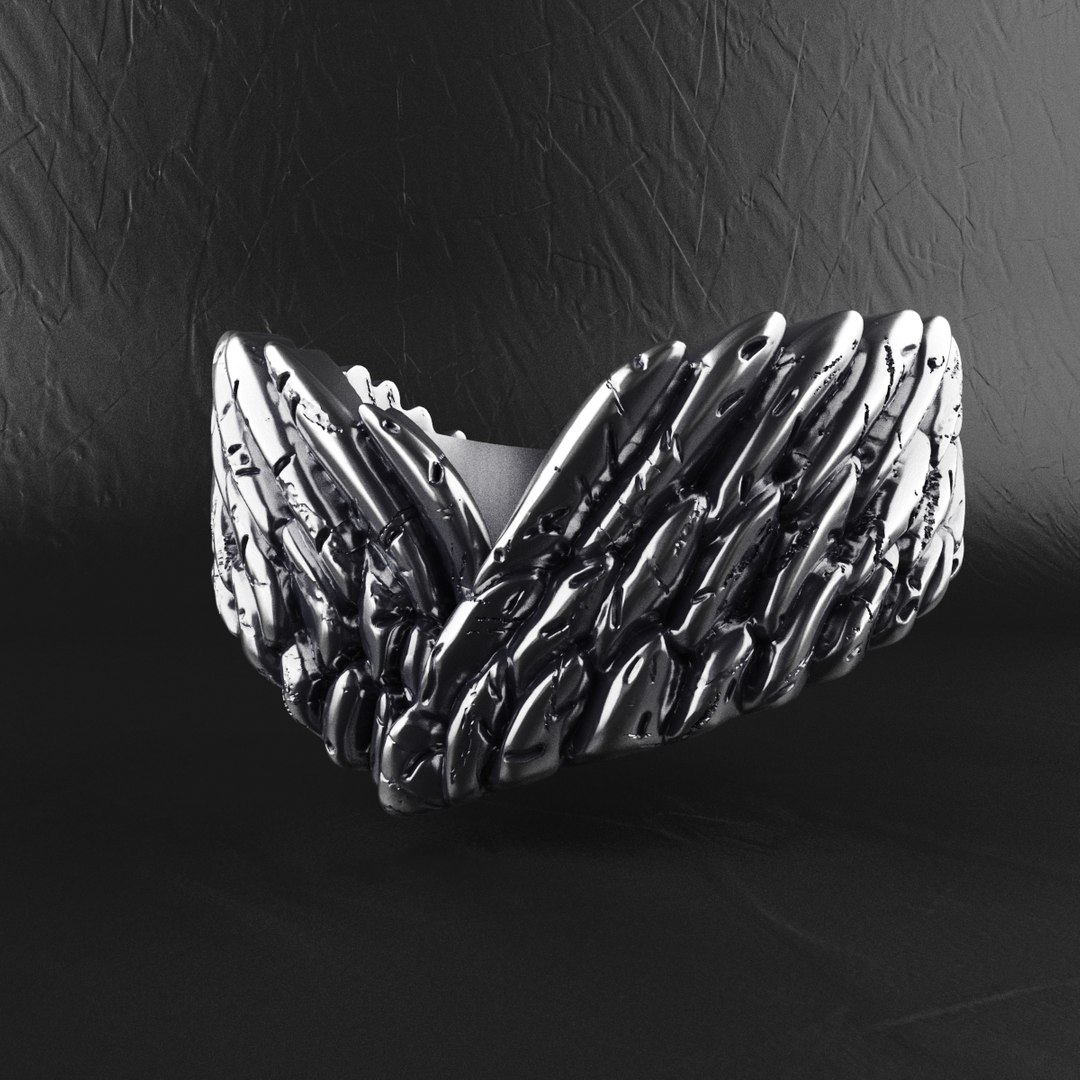 3D angel wings ring model - TurboSquid 1150657