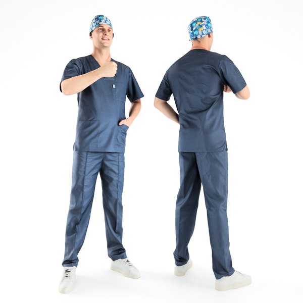 modelo 3d Médico cirujano masculino 04 - TurboSquid 1452440
