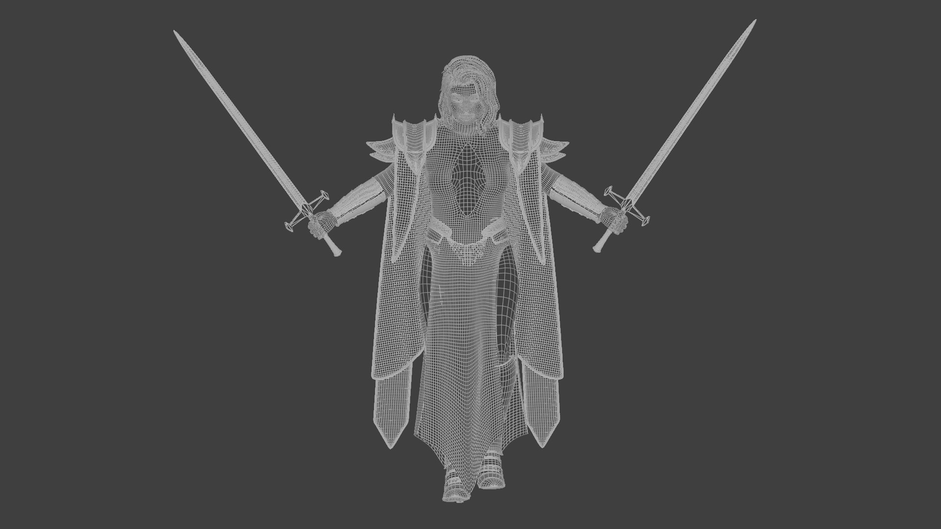 Women Warrior Model - TurboSquid 2254246