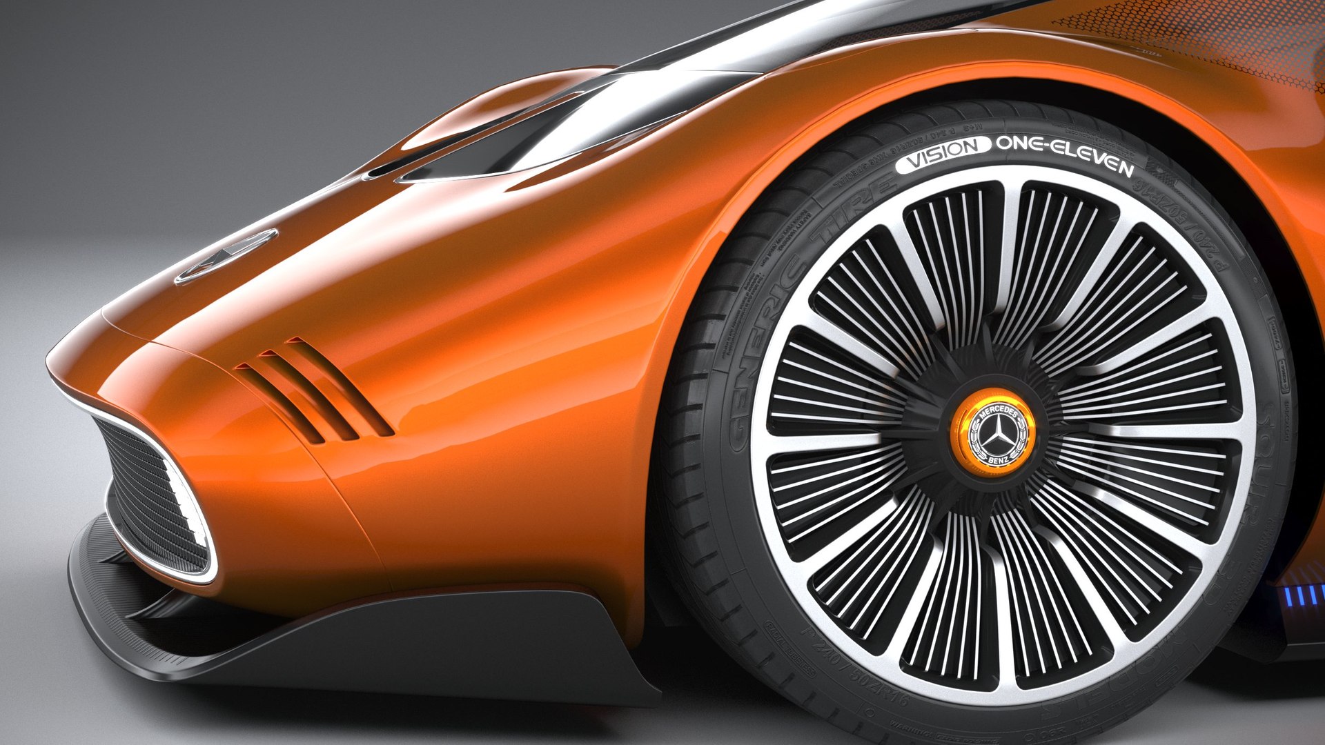 3D Mercedes-Benz Vision 111 Concept 2023 - TurboSquid 2319850