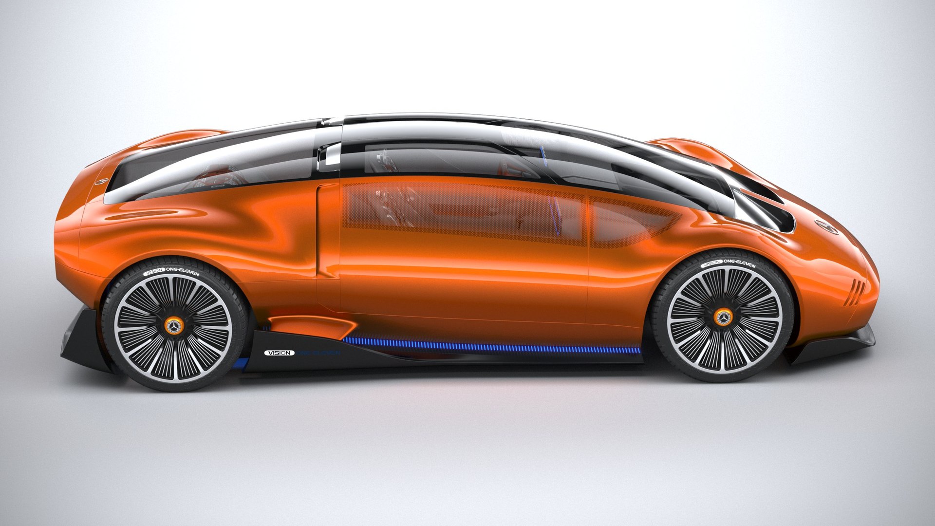 3D Mercedes-Benz Vision 111 Concept 2023 - TurboSquid 2319850