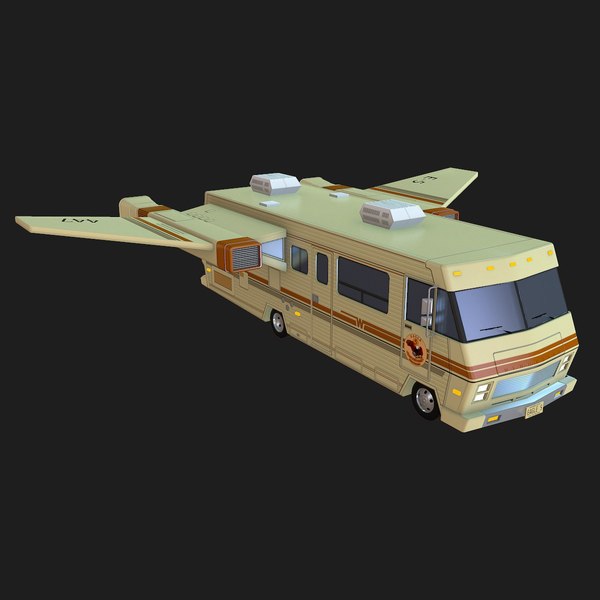 braking bad rv 3d model