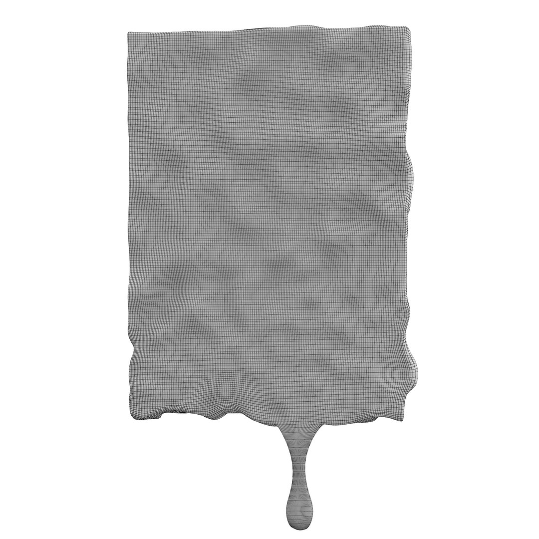 3D Melting Wall Art Sculpture Model - TurboSquid 1896457