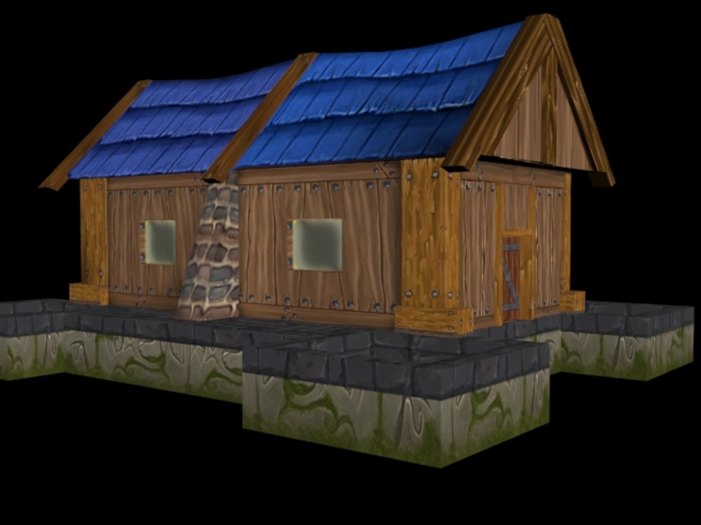 kazarm hand painted 3d model