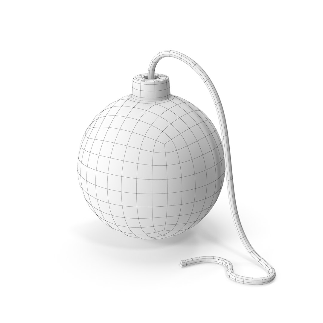 Rusty Ball Bomb Model - TurboSquid 2242208