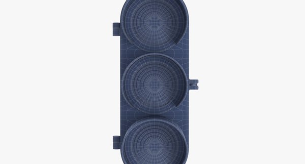 Railway Signal Freestanding 02 Clean and Dirty model - TurboSquid 1864552
