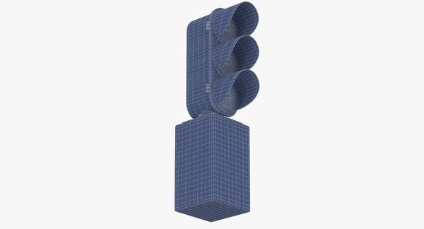 Railway Signal Freestanding 02 Clean and Dirty model - TurboSquid 1864552