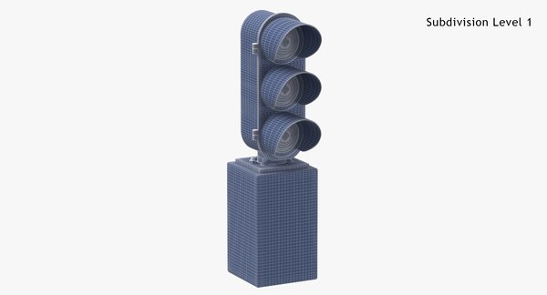 Railway Signal Freestanding 02 Clean and Dirty model - TurboSquid 1864552