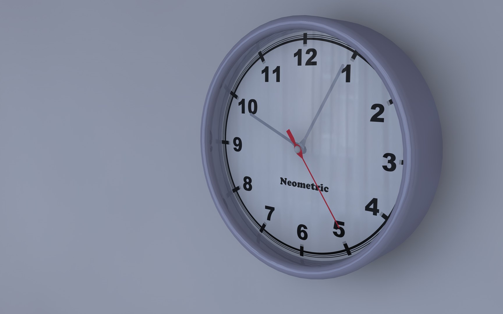 c4d wall clock