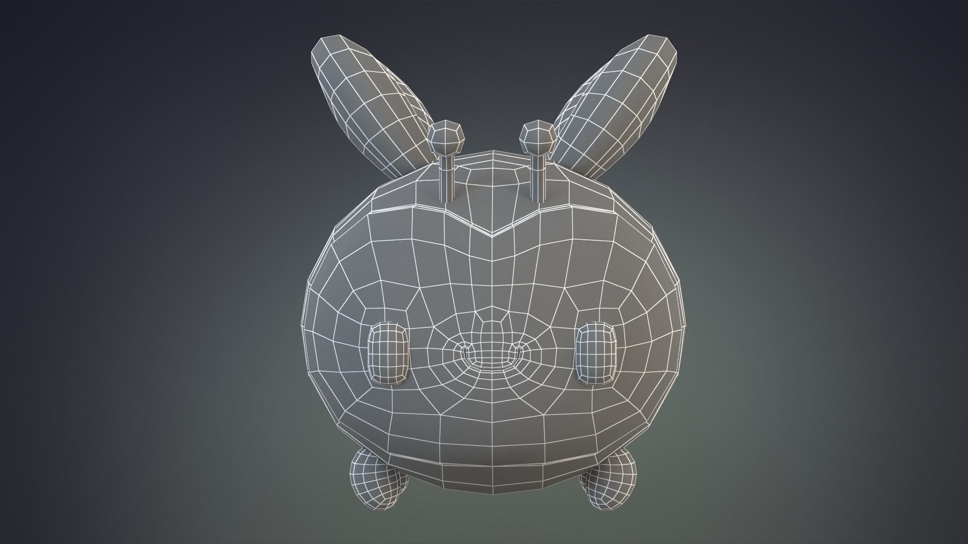 Cute cartoon bee 3D model - TurboSquid 1606446