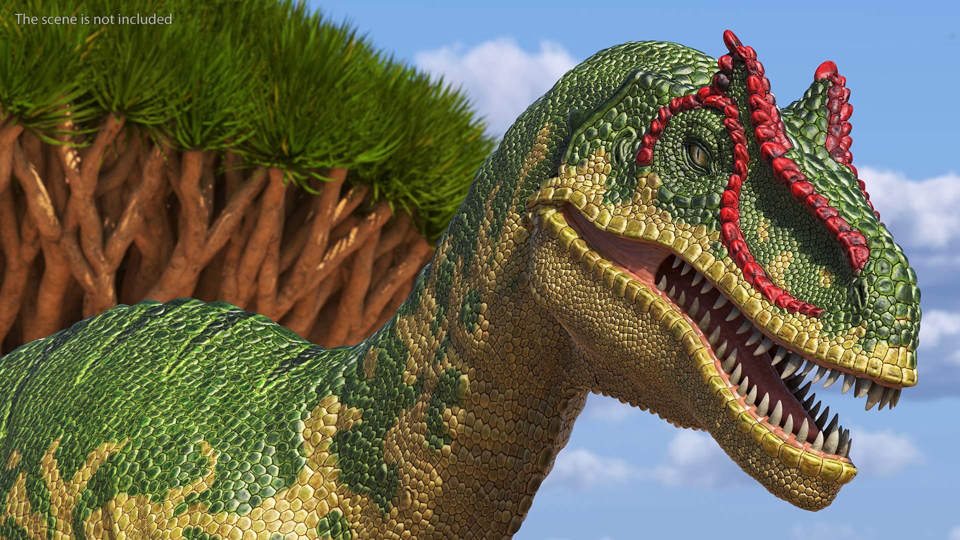 Allosaurus Running 3D model - TurboSquid 2161045
