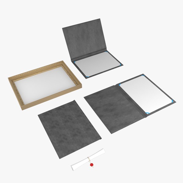 Diploma 3D Models for Download | TurboSquid