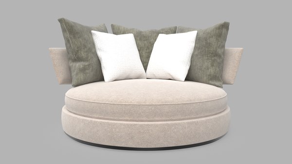 Round Sofa Chair Dfs | Baci Living Room