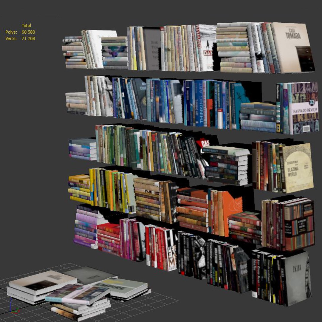books set 3d 3ds