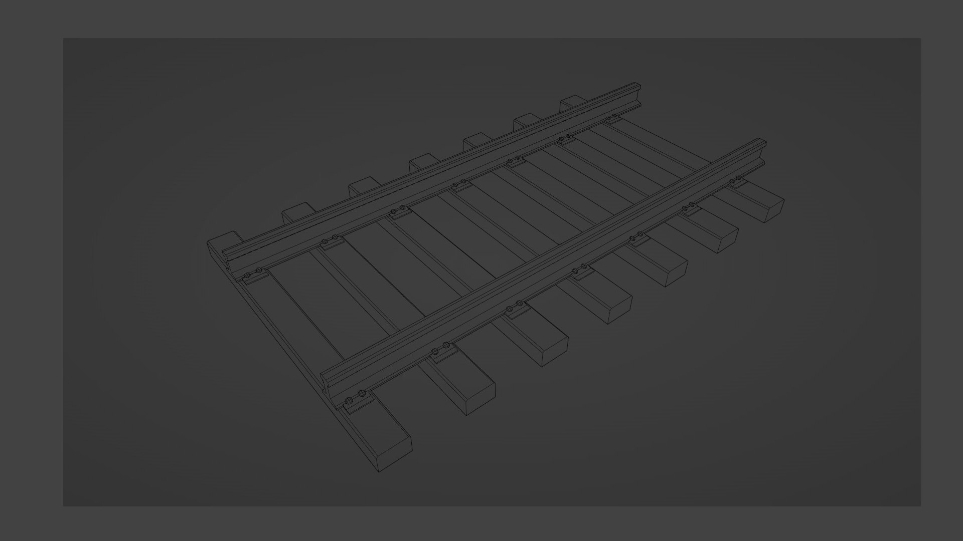 Parts Rail Railway Track 3D Model - TurboSquid 2246080
