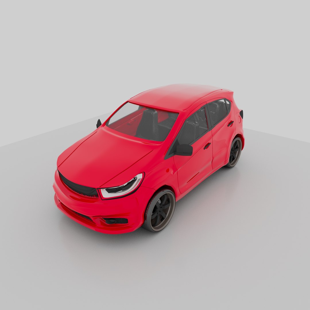 Honda Brio 3D Model - TurboSquid 2078944