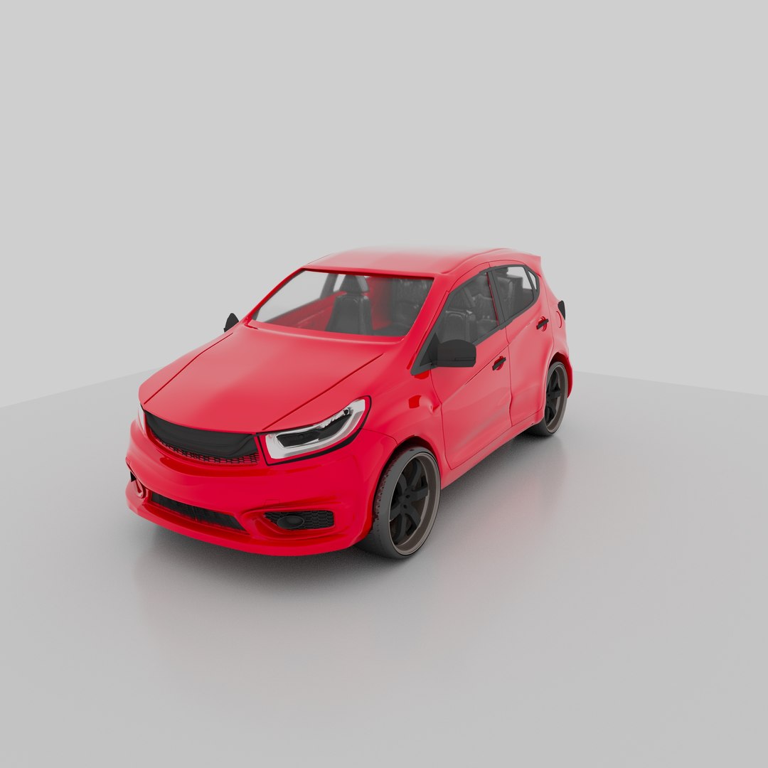 Honda Brio 3D Model - TurboSquid 2078944