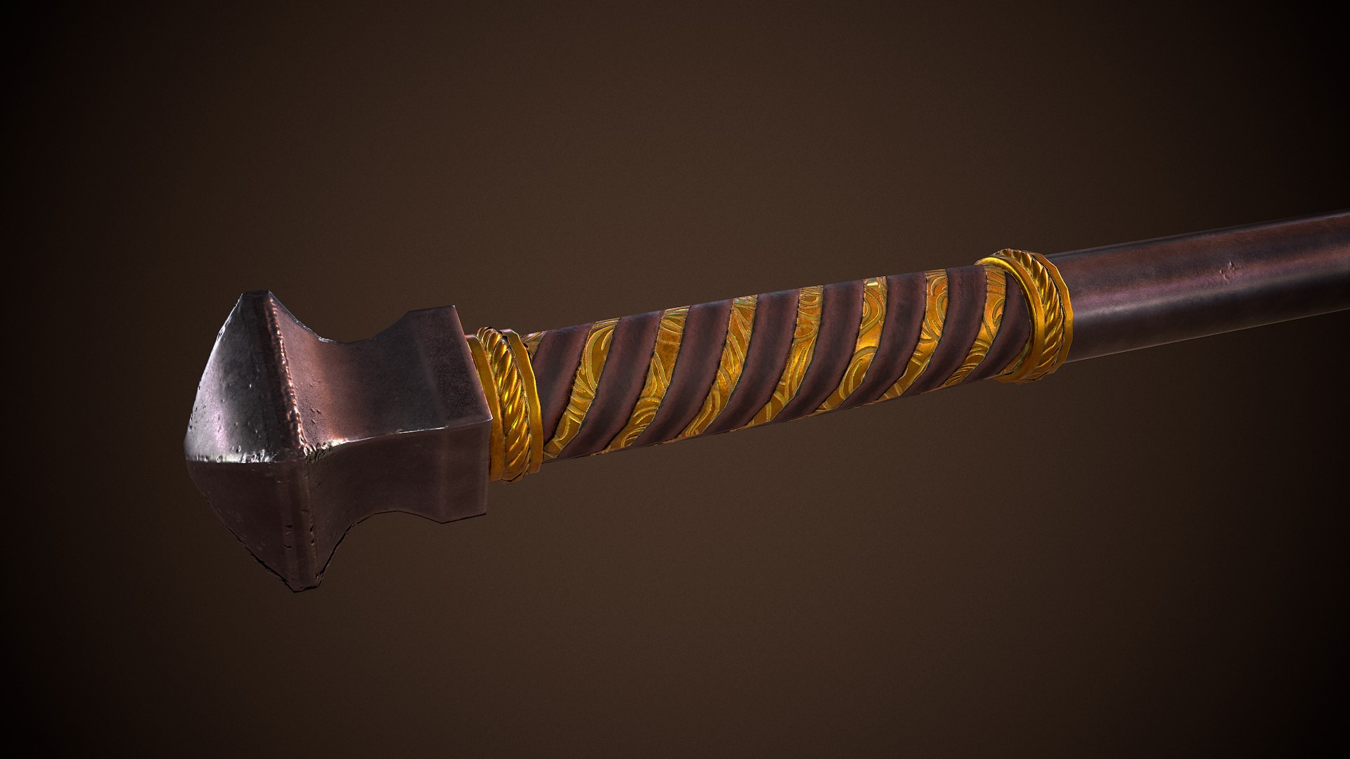 3D Mace Paladin Model - TurboSquid 1337280