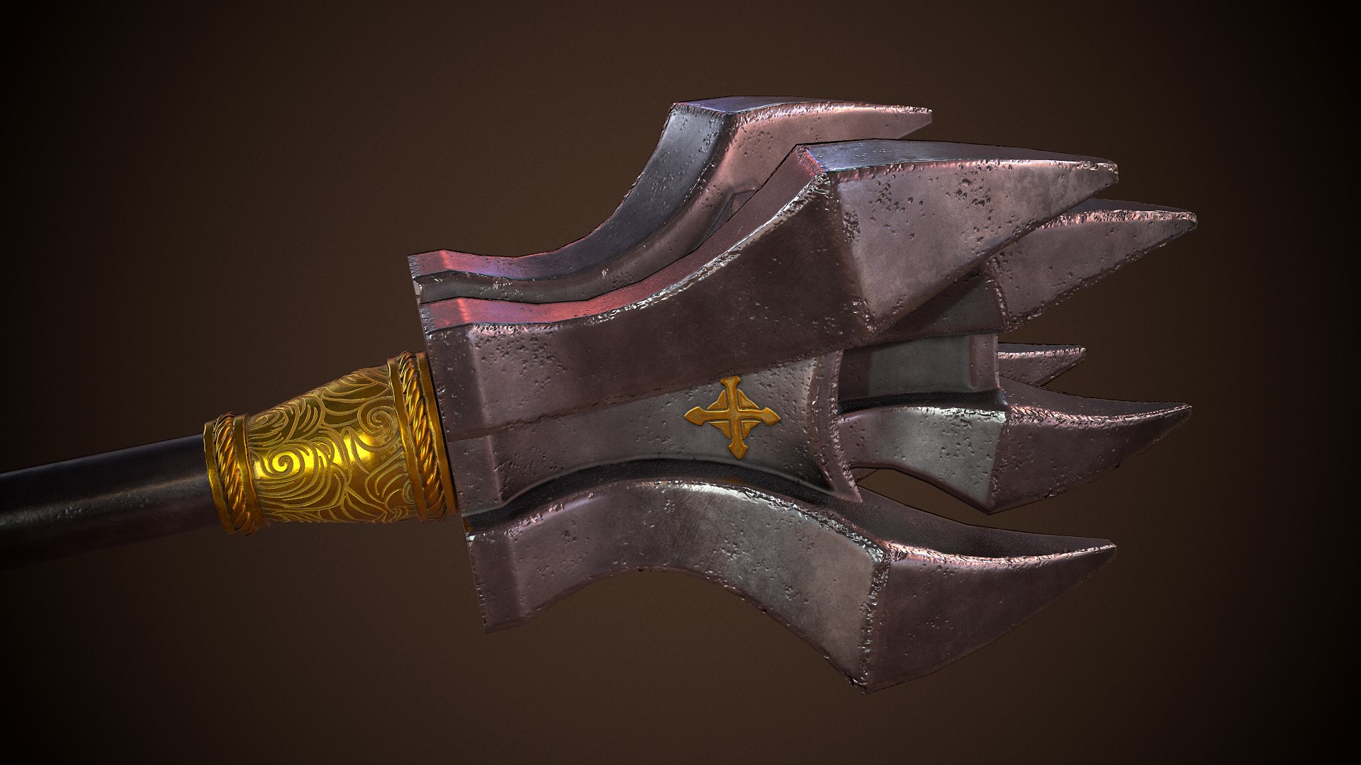 3D Mace Paladin Model - TurboSquid 1337280