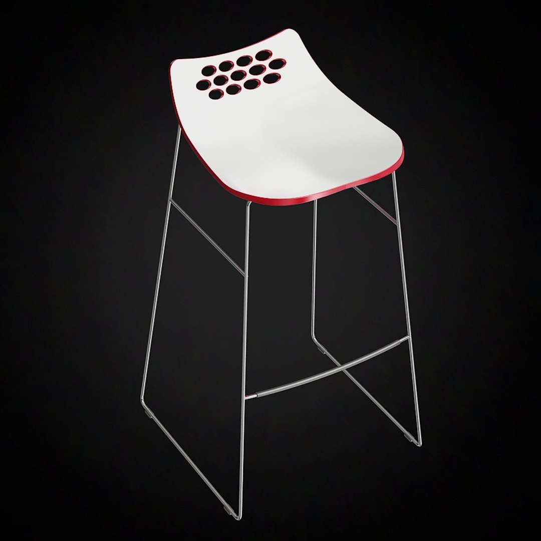 Calligaris Jam Stool 3d Max