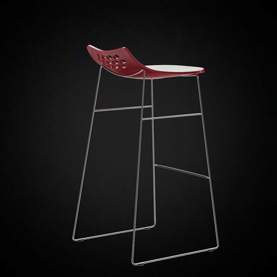 Calligaris Jam Stool 3d Max