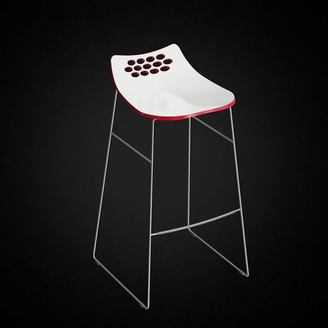 Calligaris Jam Stool 3d Max