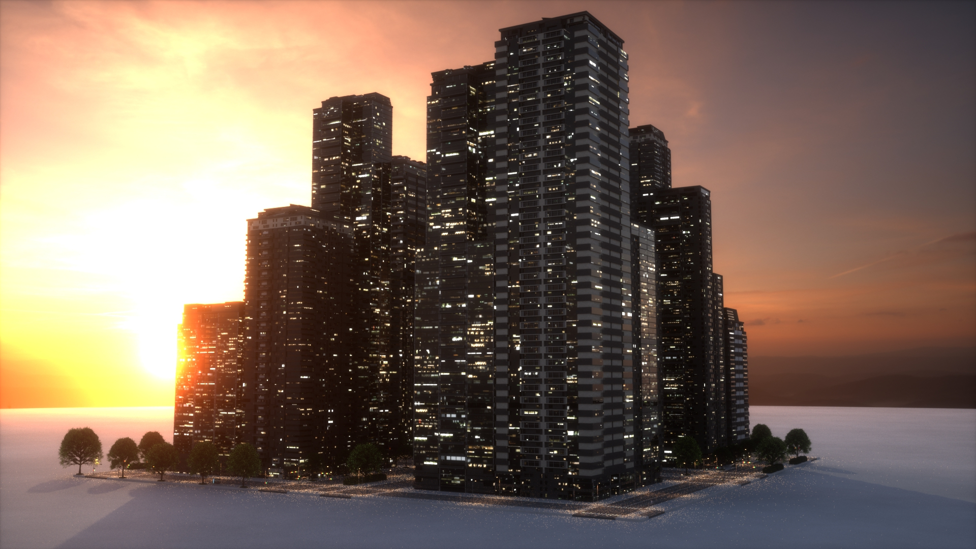 3D City Block Type A07 model - TurboSquid 2091258