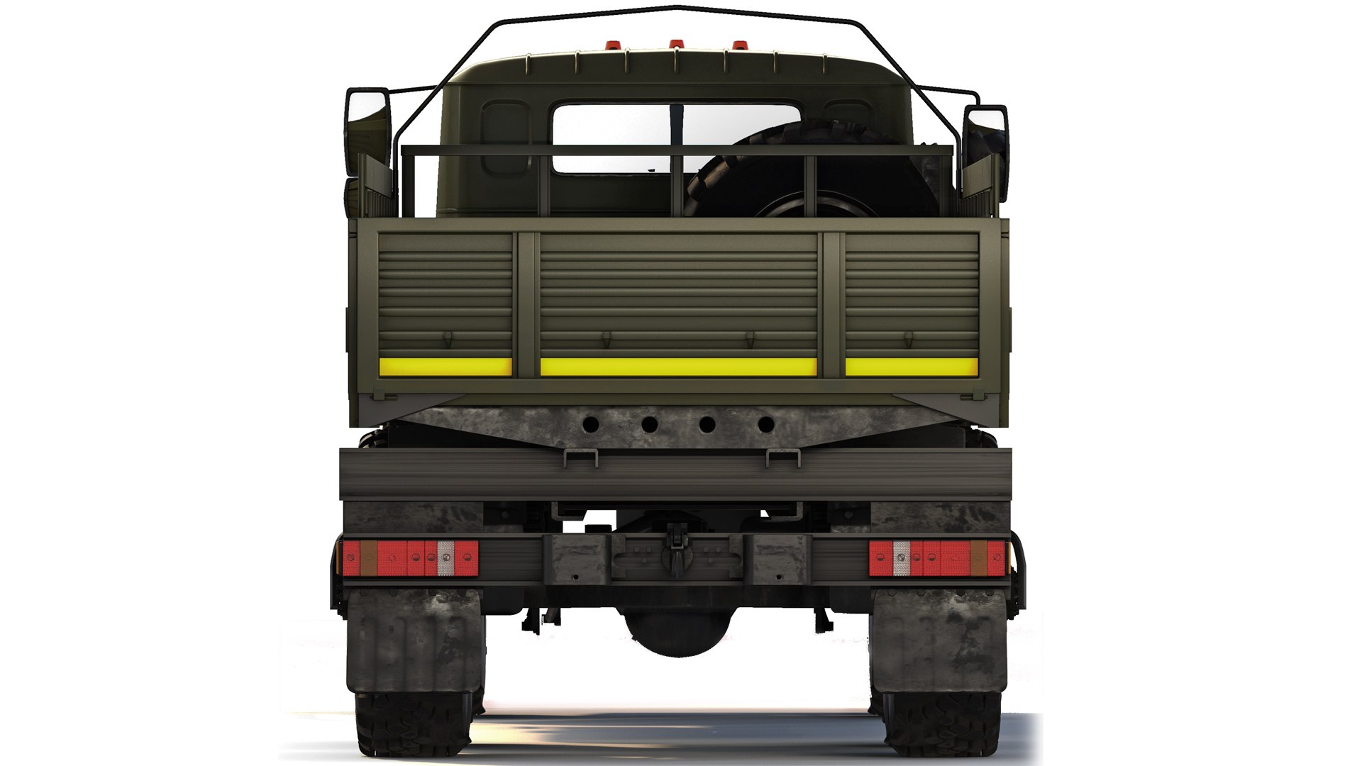 3D Ural 4320-0911 Flatbed Body 2015 - TurboSquid 2052440