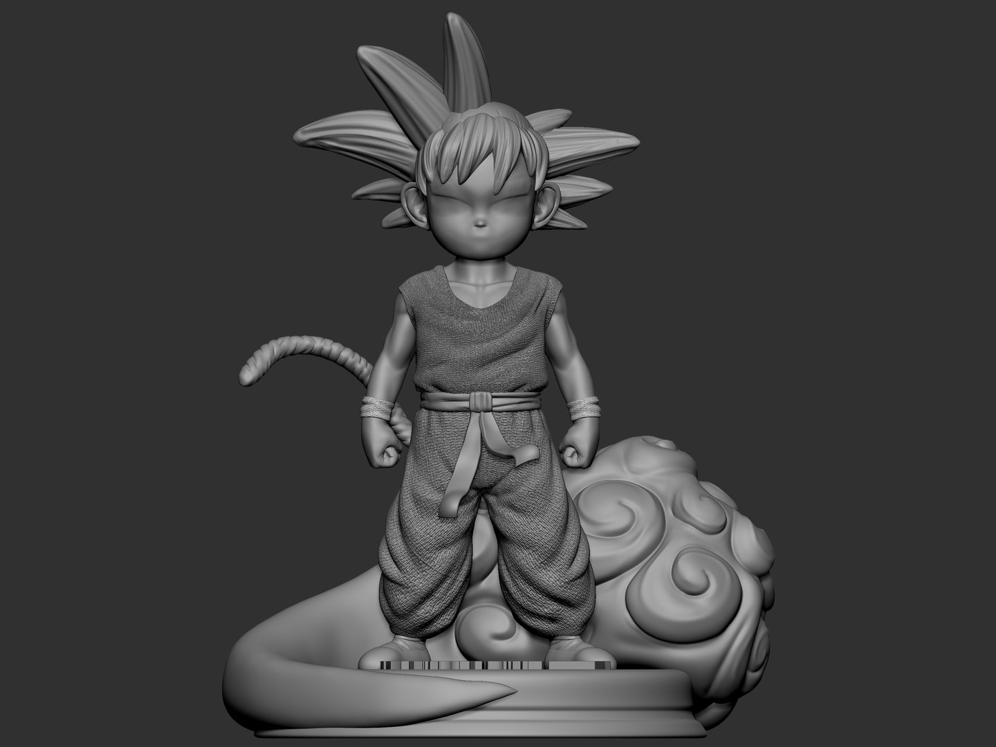 Kid Goku 3D 모델 - TurboSquid 1999294