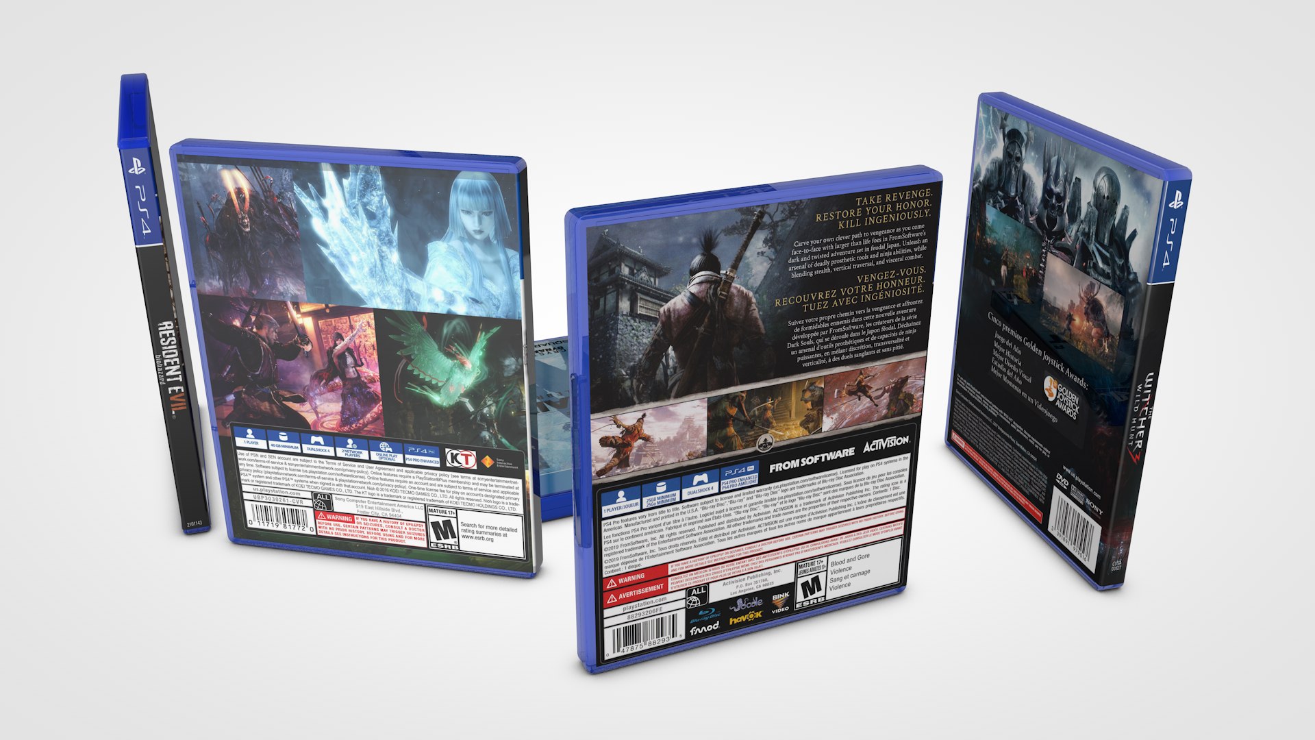 3D Ps4 Cases Mock - TurboSquid 1420889