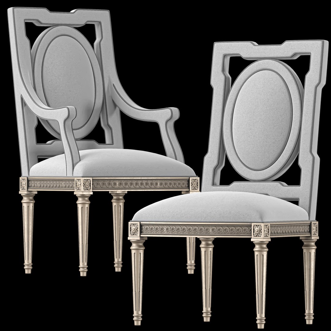 Jumbo Collection Satin Chairs 3D - TurboSquid 2110096