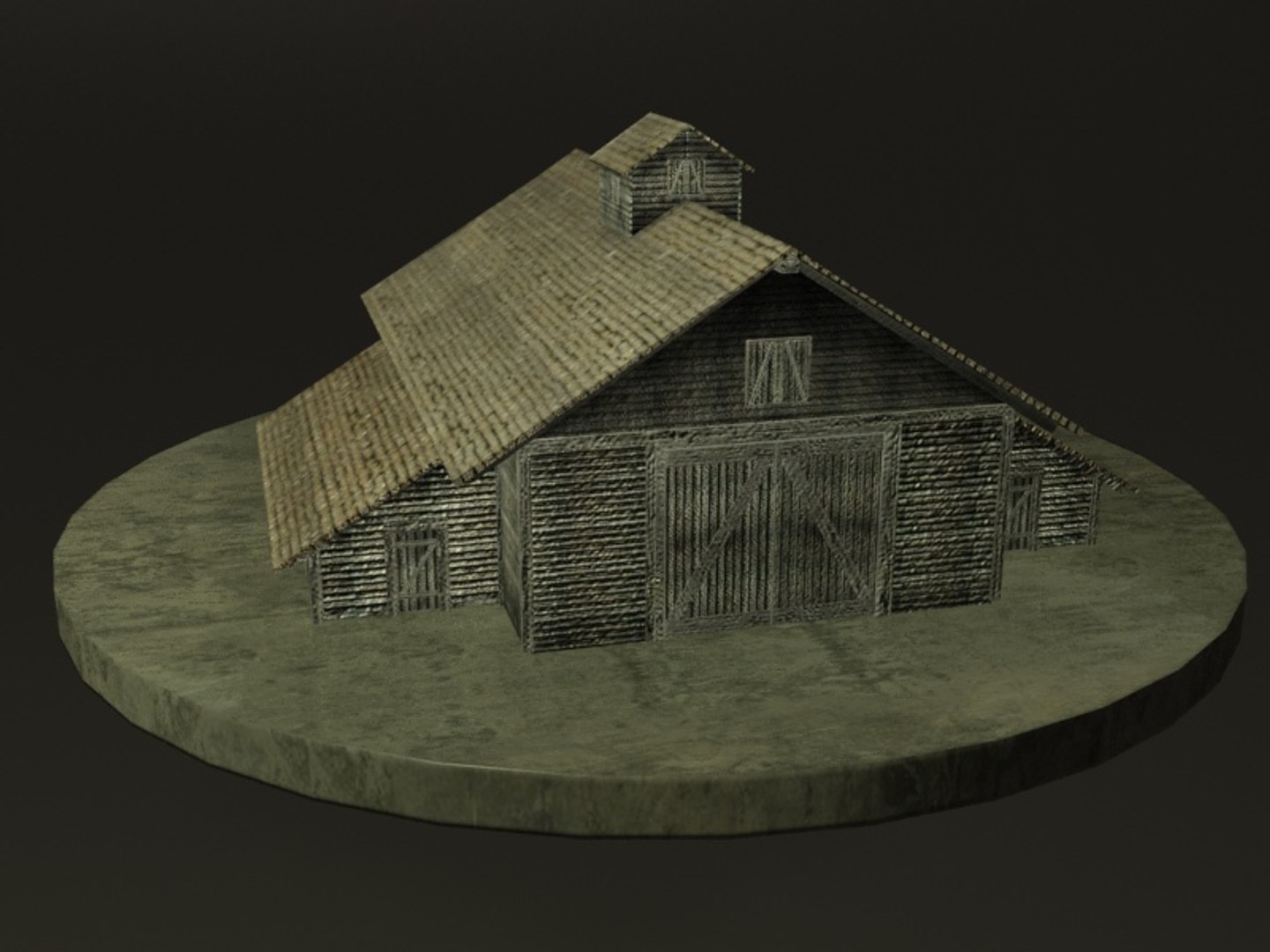 3d Barn Model