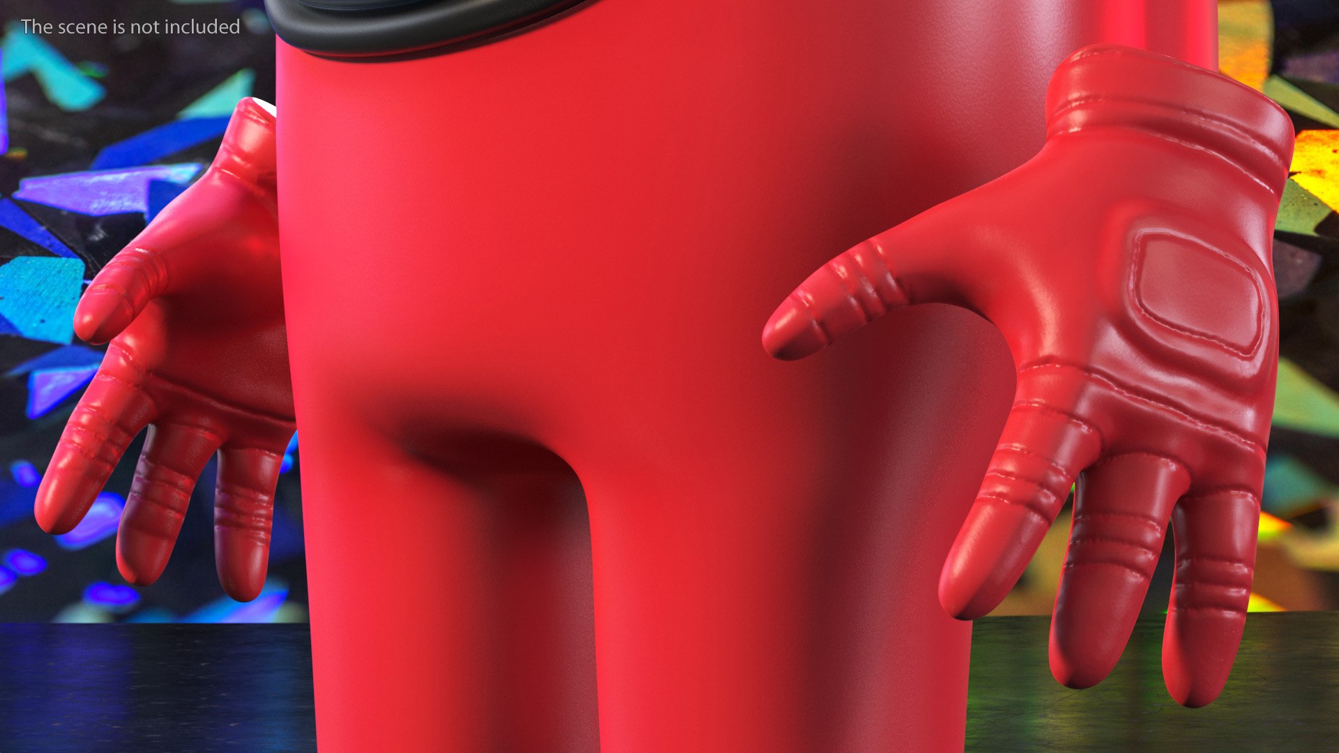 Among Us Character Red 3D Model - TurboSquid 2003776