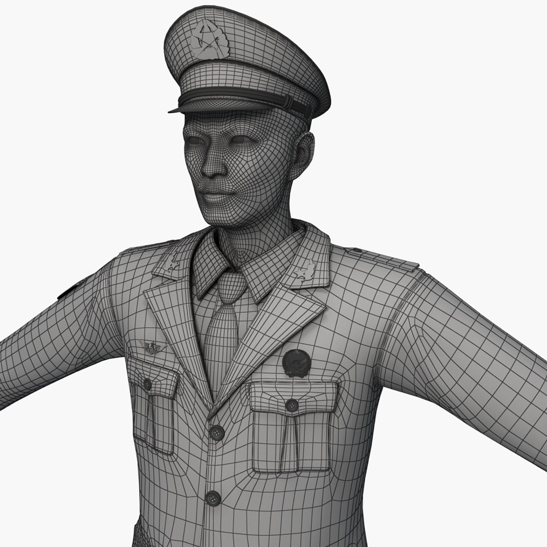 China Army Soldiers Spring 3D - TurboSquid 1366593