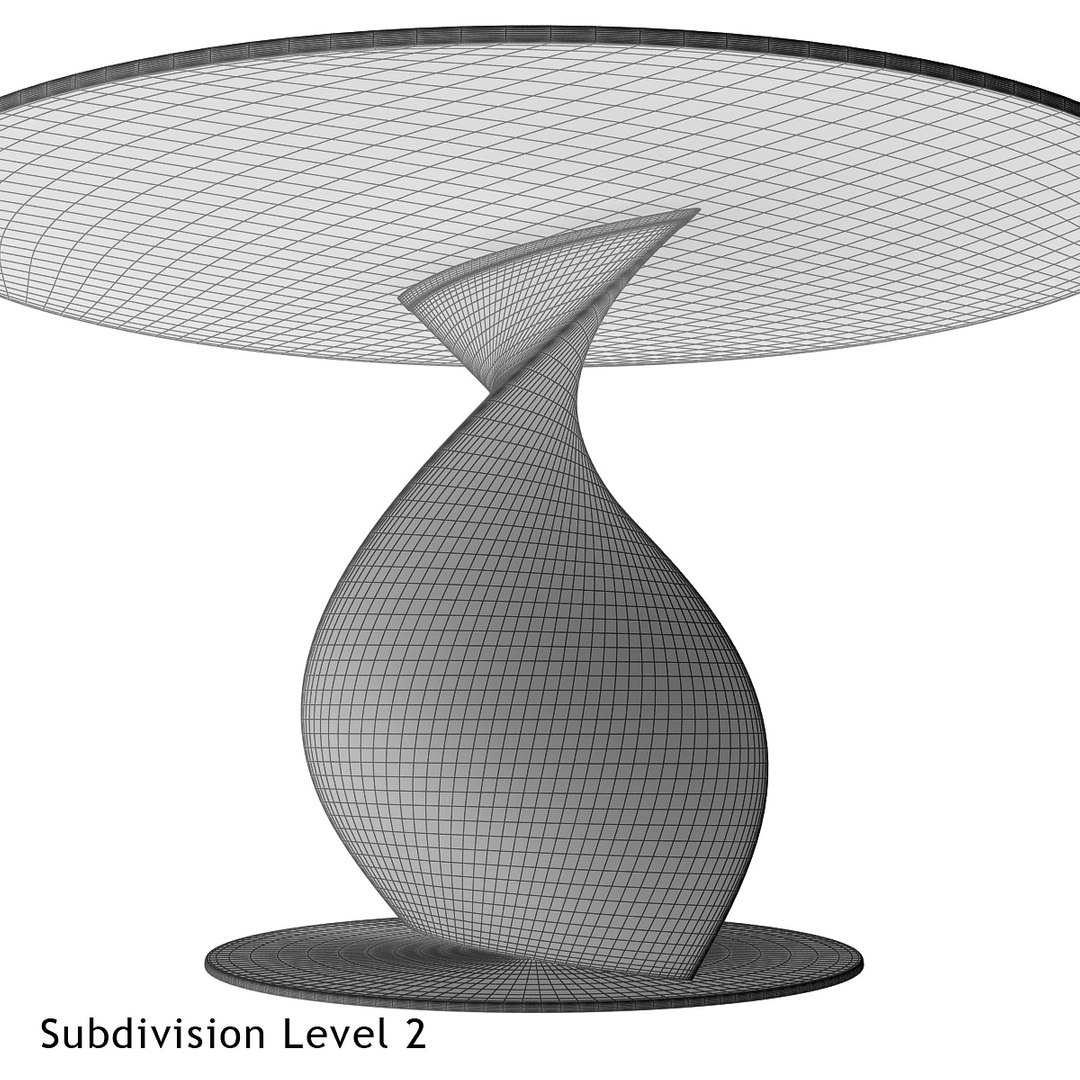 Table Elika 3d Model