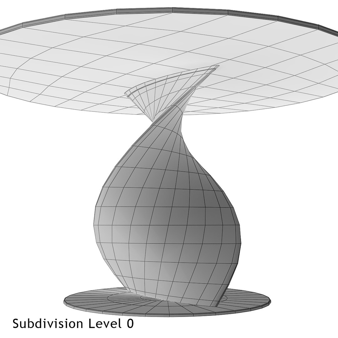Table Elika 3d Model