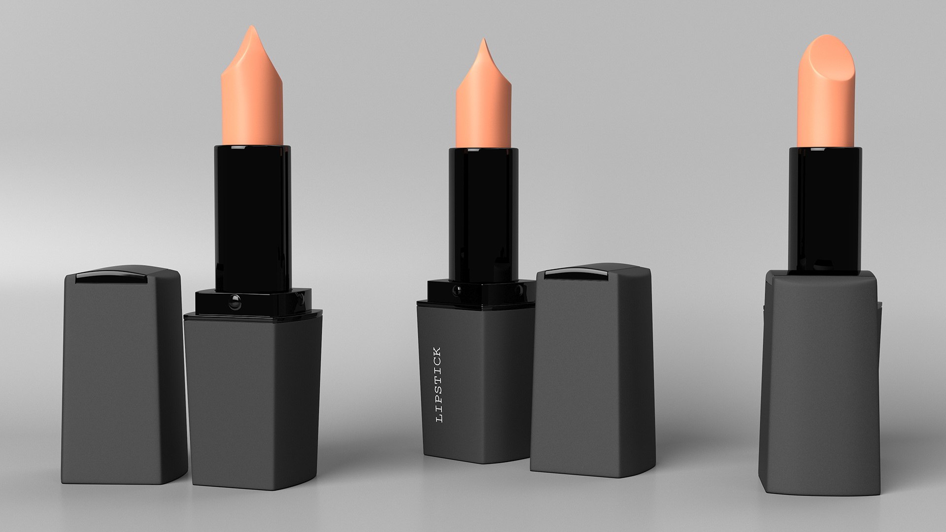 3D Brown Color Square Lipstick - TurboSquid 2147261