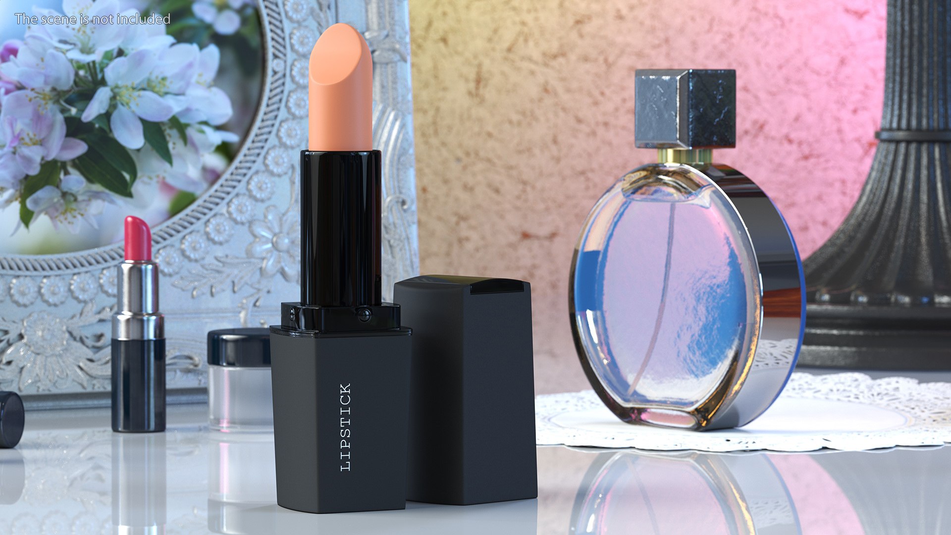 3D Brown Color Square Lipstick - TurboSquid 2147261