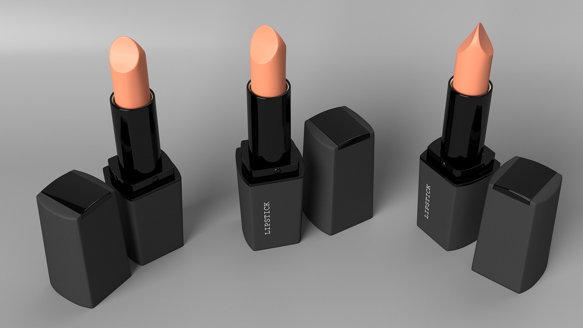 3D Brown Color Square Lipstick - TurboSquid 2147261