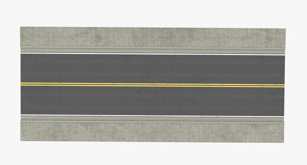 Lane streets model - TurboSquid 1358351