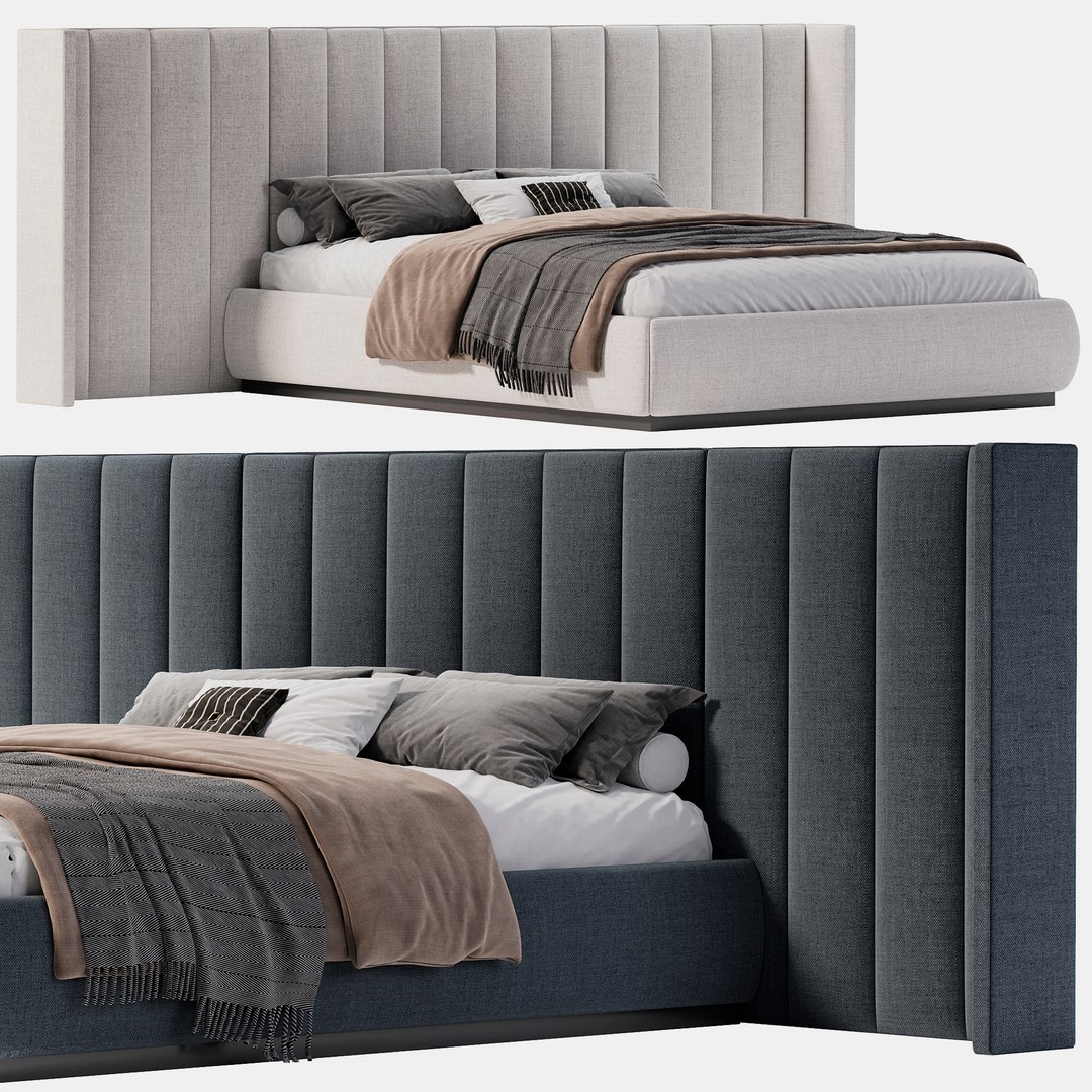 Provence Bed Model - TurboSquid 2121334
