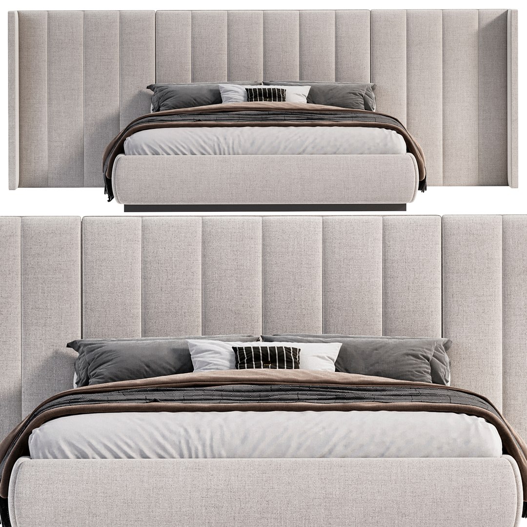Provence Bed Model - TurboSquid 2121334