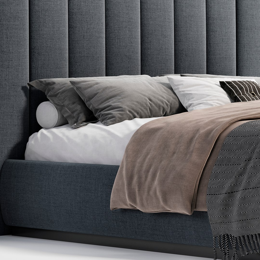 Provence Bed Model - TurboSquid 2121334