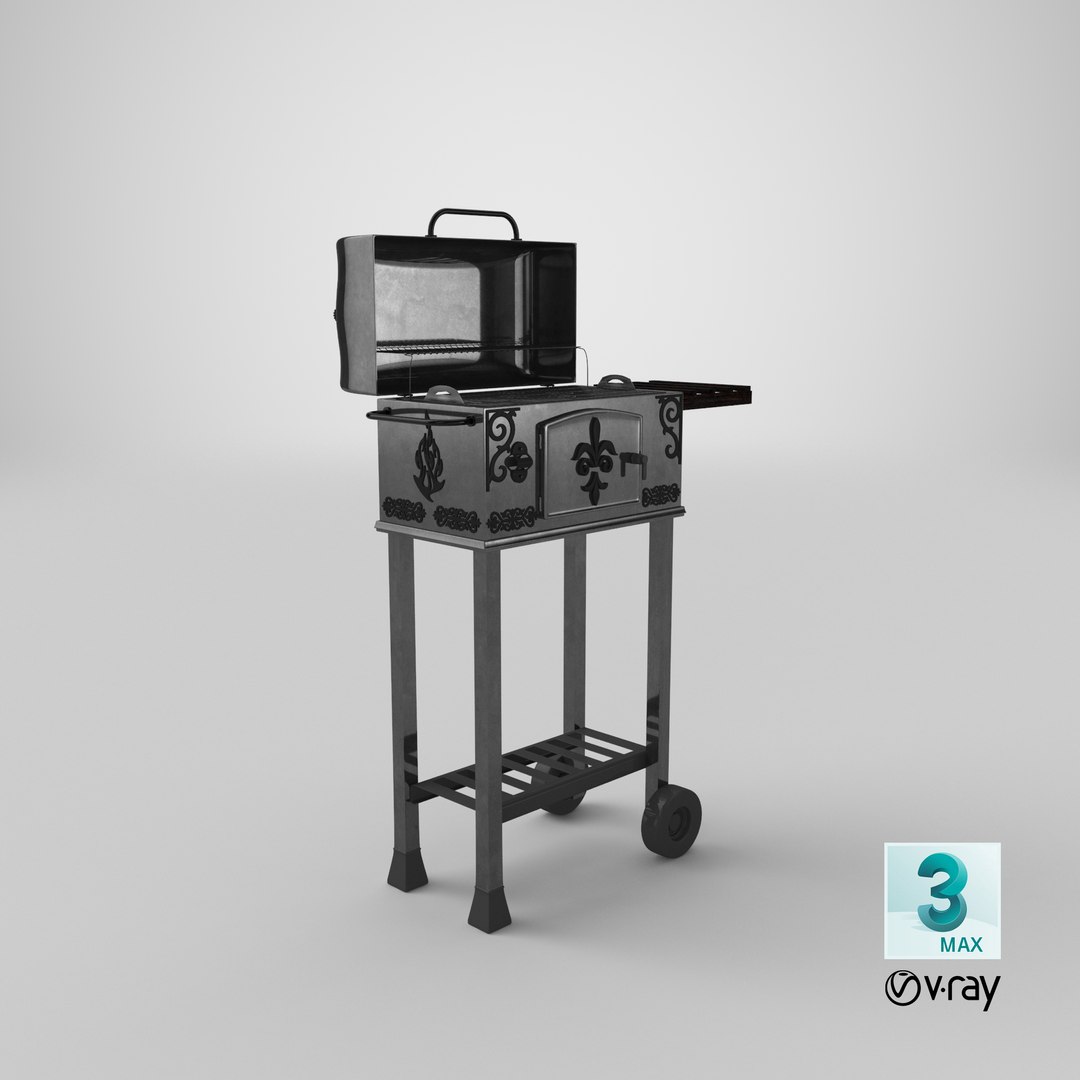 Realistic Grill 3D Model - TurboSquid 1543420